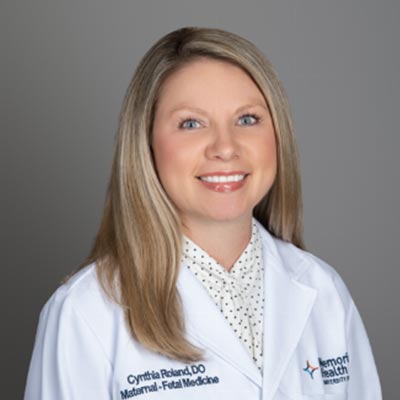Dr. Cynthia Roland, DO, Maternal & Fetal Medicine Obstetrician ...